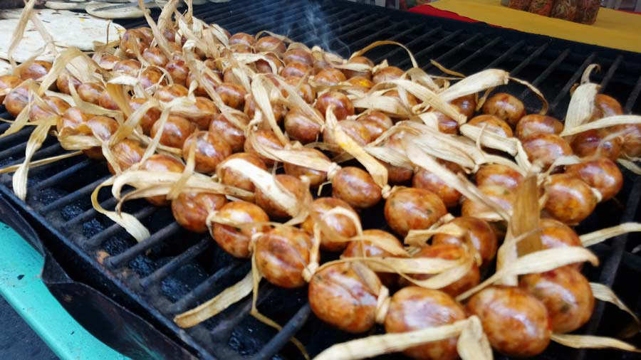 Los chorizos, butifarras, salchichones y longanizas de Cojutepeque ...