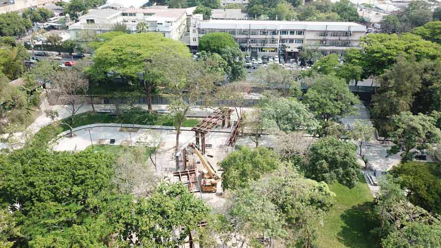 Así Avanza La Remodelación Del Parque Cuscatlán Que Reabrirá Sus