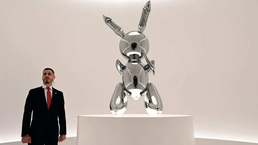 Obra de Koons supera los $91 millones y lo convierte en el artista vivo ...