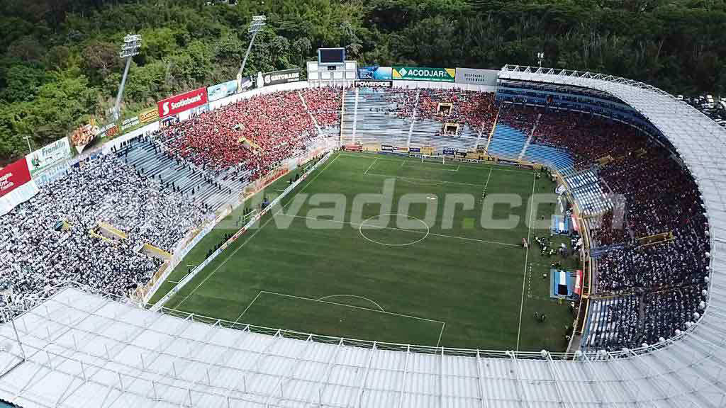 VIDEO: Las impresionantes imágenes aéreas del estadio Cuscatlán durante ...