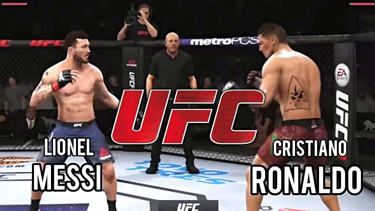 VIDEO: Messi y Cristiano se enfrentaron en un combate de UFC | Noticias ...