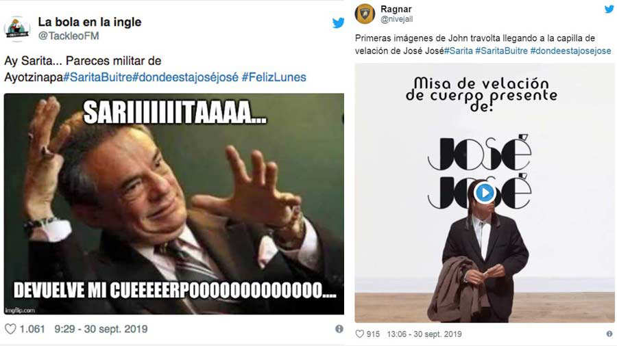 Los Mejores Memes De Sarita Por El Paradero Del Cuerpo De Su Papá José