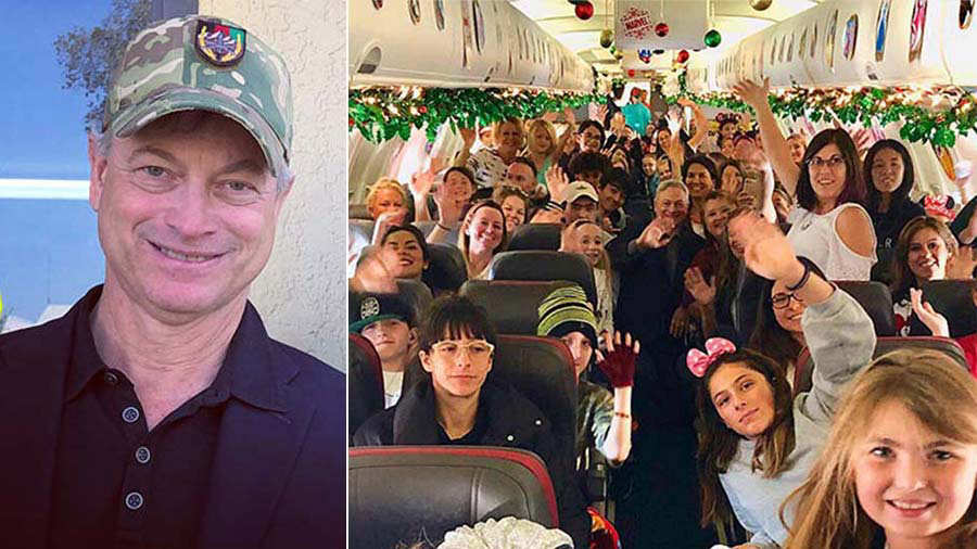 El Teniente Dan de Forrest Gump hizo realidad el sueño de más de 1000 ...