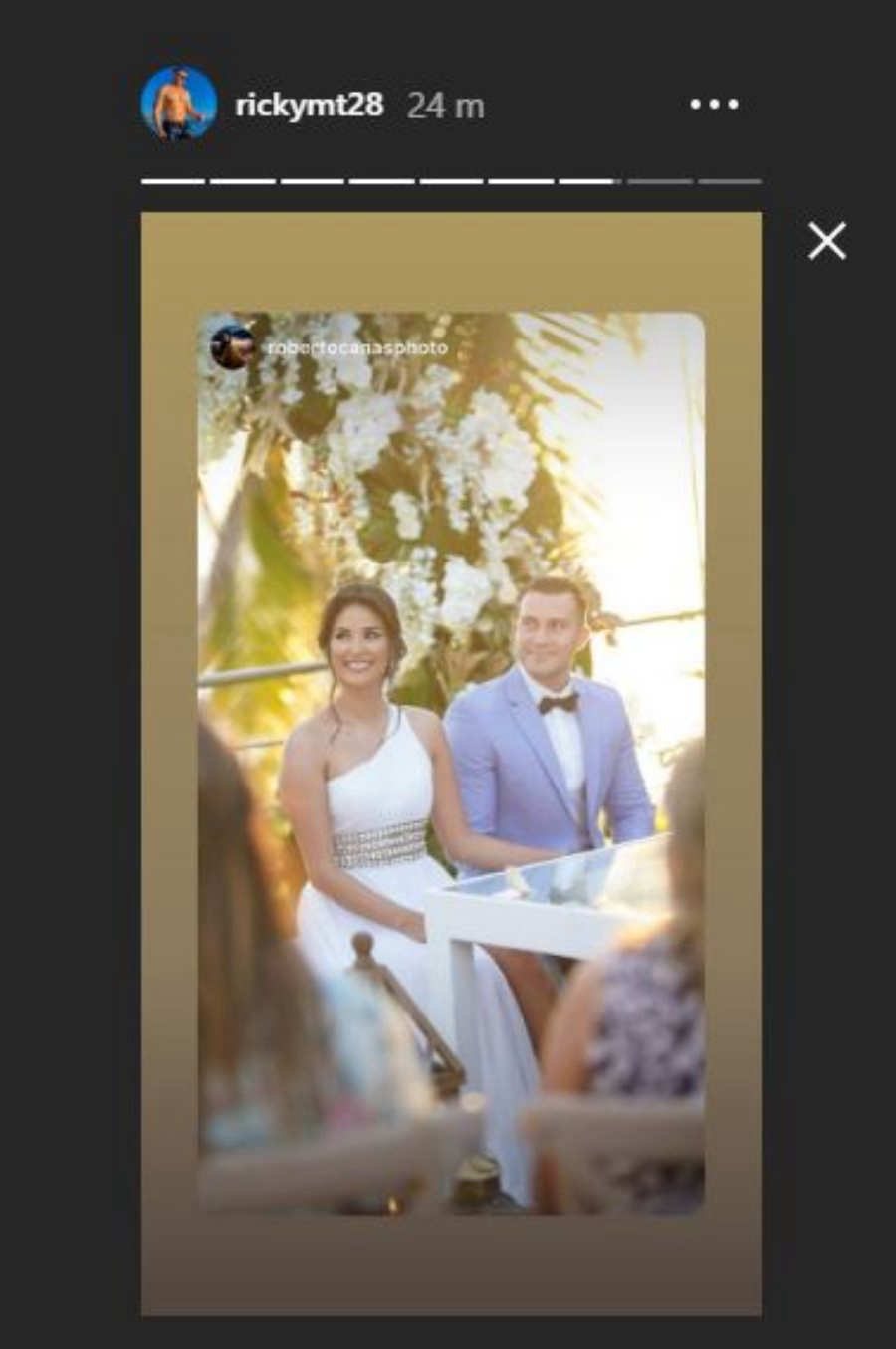 Las primeras fotos de la boda civil de Ana Yancy Clavel, presentadora ...