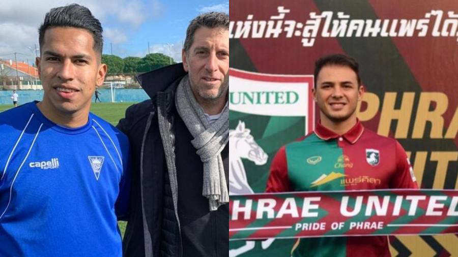 Denis Pineda y Léster Blanco lucen sus nuevos colores en el fútbol ...