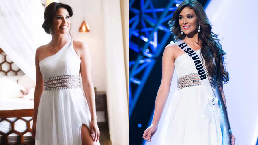 Ana Yancy Clavel recicló vestido que lució en Miss Universo para su ...