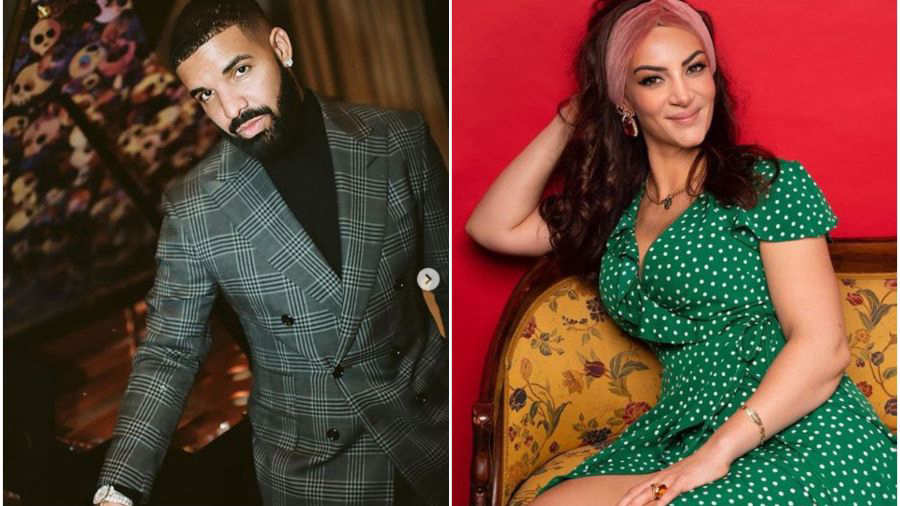 Rubio y ojos azules, Drake presenta al hijo que tuvo con una actriz de ...