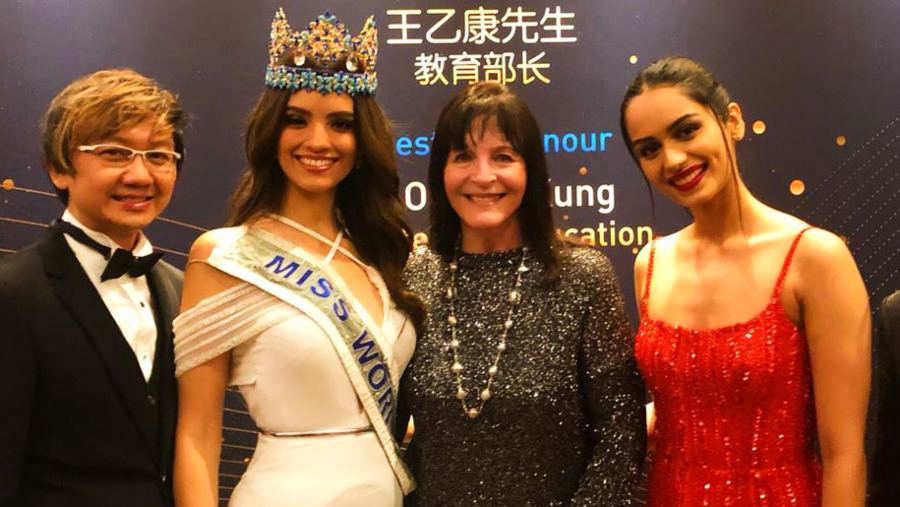 Julia Morley, presidenta de Miss Mundo, dio positivo al coronavirus ...