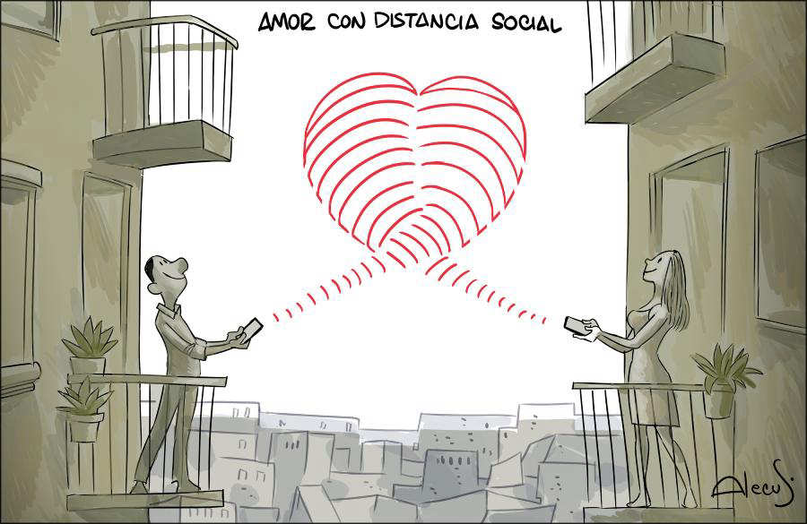 Amor con distancia social | Noticias de El Salvador - elsalvador.com