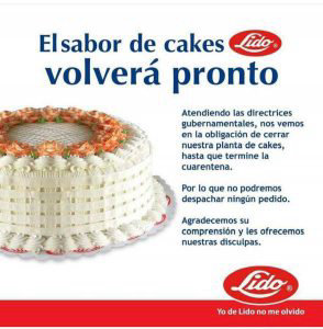 Lido cierra su planta de pasteles por la cuarentena | Noticias de El ...