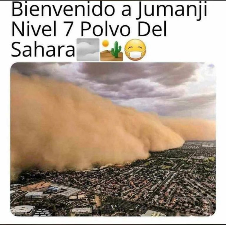 El polvo del Sahara ha generado los mejores memes en Internet ...
