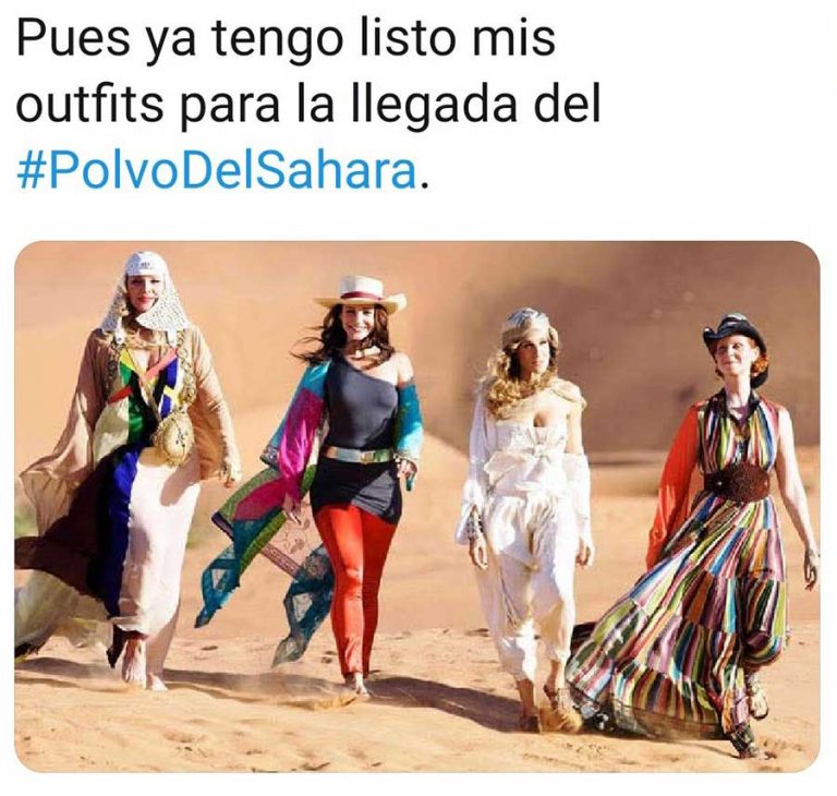El polvo del Sahara ha generado los mejores memes en Internet ...
