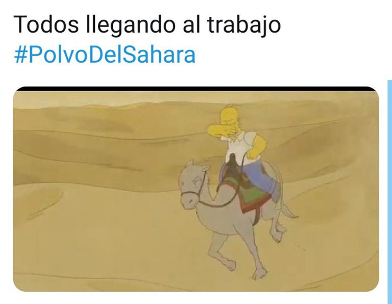 El polvo del Sahara ha generado los mejores memes en Internet ...