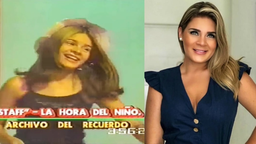 VIDEO: Angie Álvarez recuerda su infancia cuando fue parte de “La hora ...