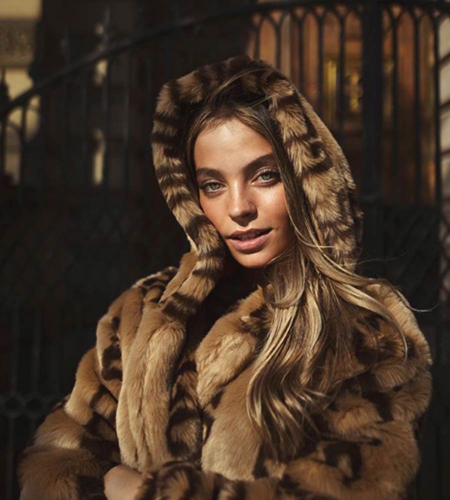 La modelo británica que ha ganado popularidad por su parecido con la ...