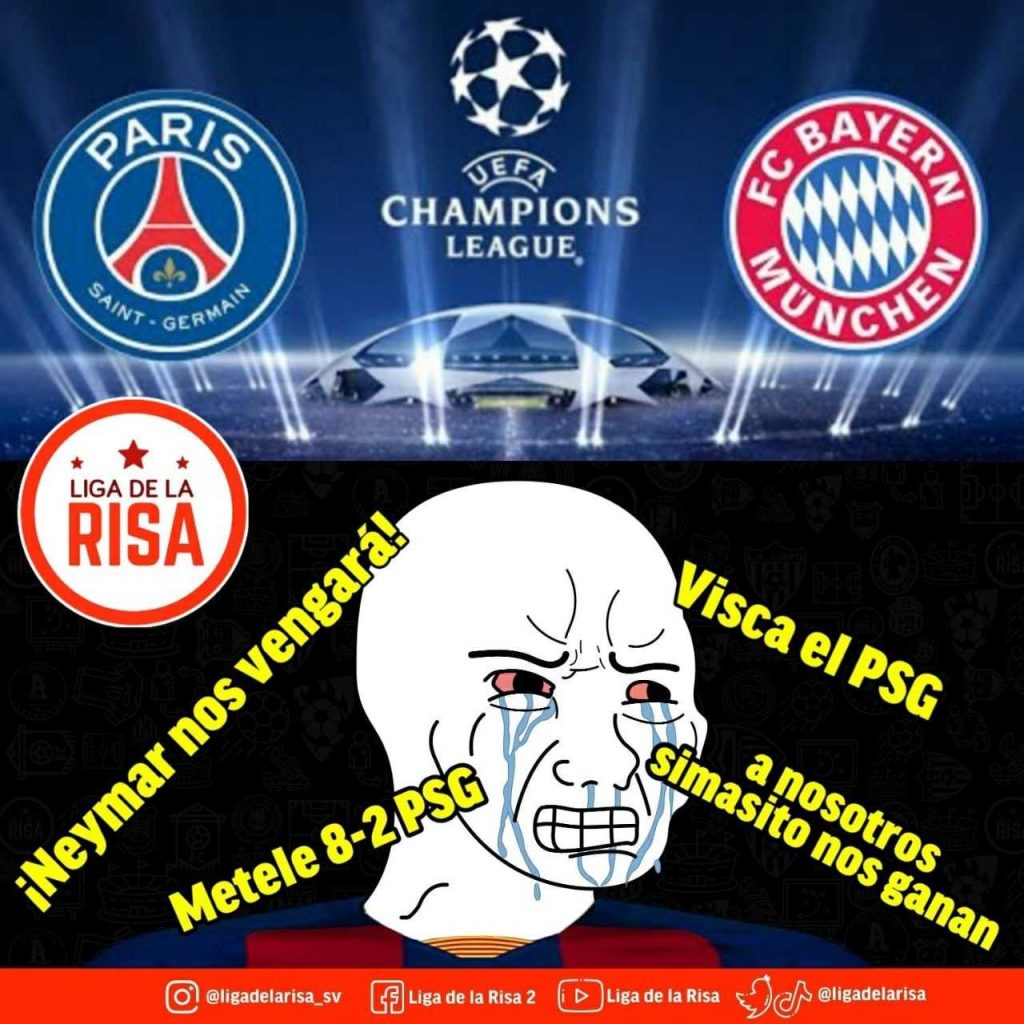 Los infaltables memes de la final de la Champions entre el PSG y el ...