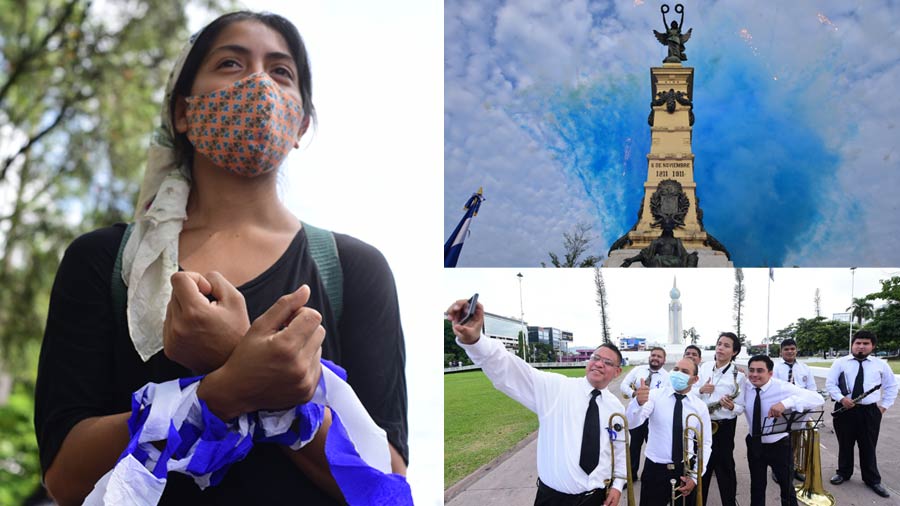 Actos cívicos, música y protestas: así se conmemoró la Independencia en ...