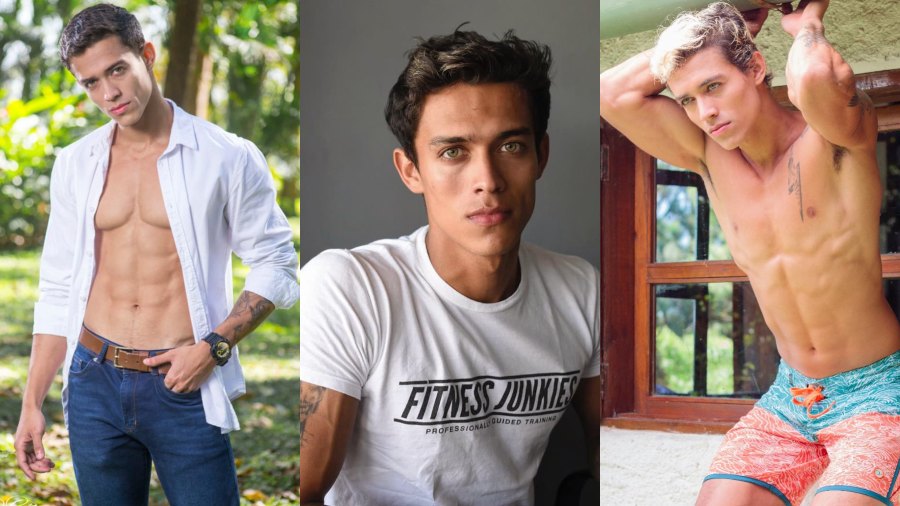 Adrián Monge, el modelo salvadoreño finalista del realty show ...