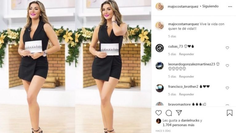 María José Costa hace alarde de su talento para el canto, sus fans ...