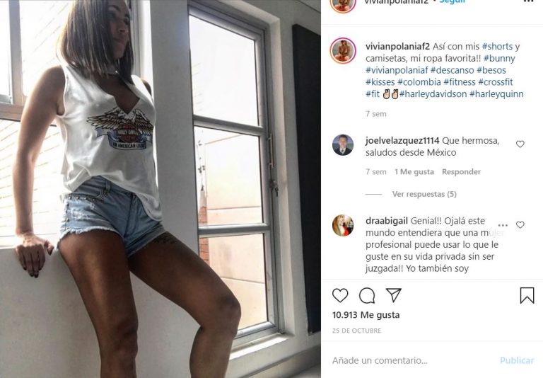 Jueza fitness causa revuelo en Colombia al publicar sensuales fotos en ...