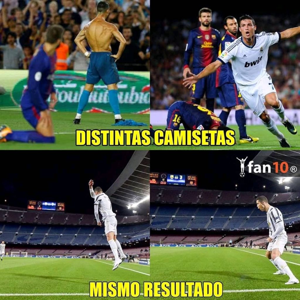 El reencuentro de Messi y Cristiano Ronaldo deja divertidos memes tras ...
