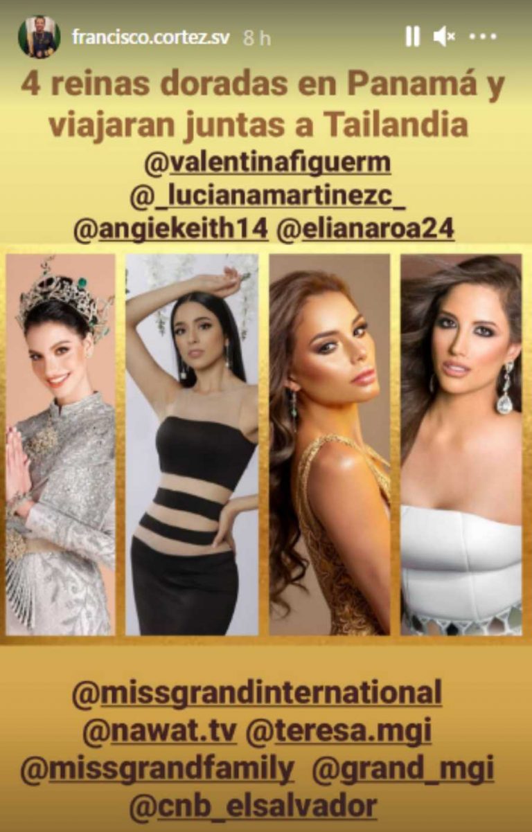 ¡Rumbo a la corona! Luciana Martínez parte a Panamá y se reunirá con la ...