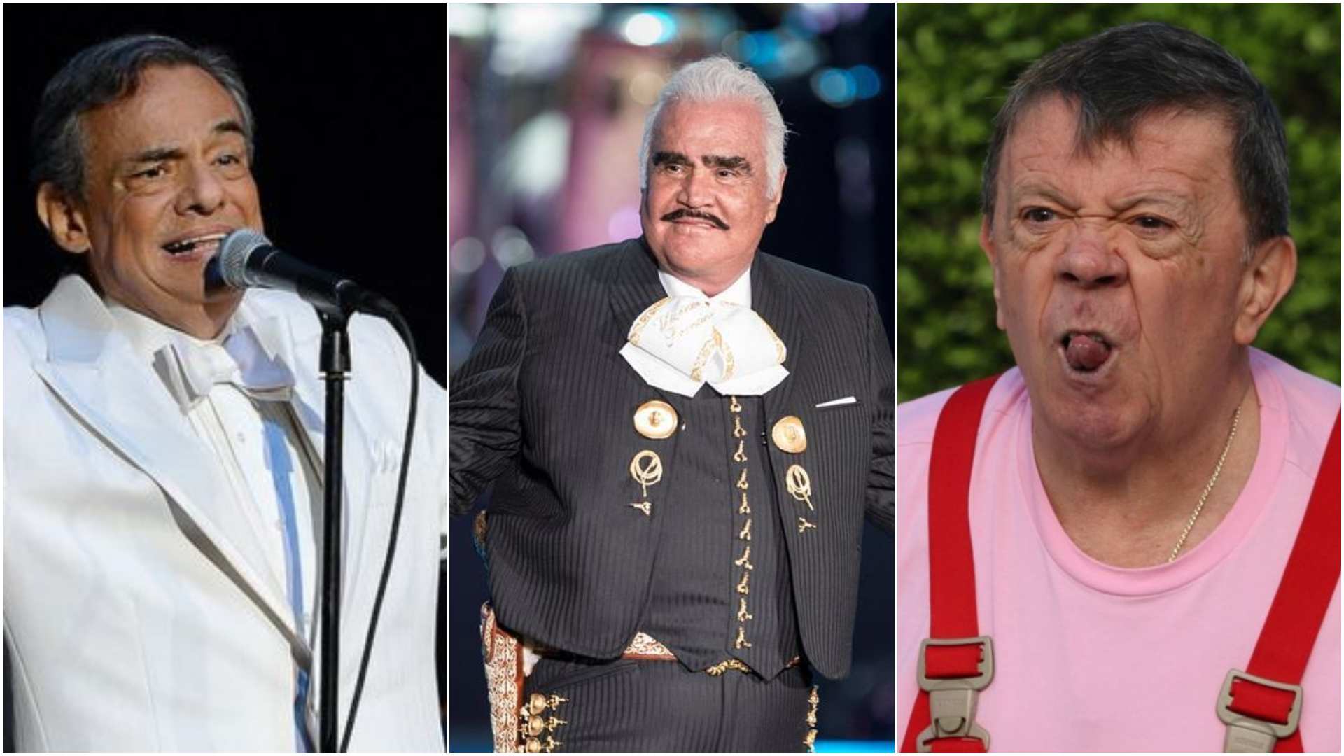 Un 17 de febrero nacieron tres grandes de México: José José, Vicente ...