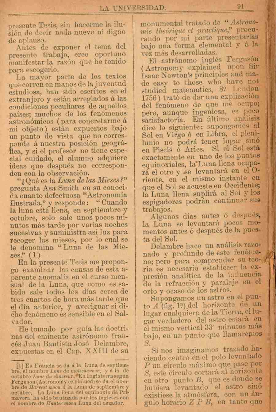 Ingeniera salvadoreña descubrió en el siglo XIX que el fenómeno de la ...