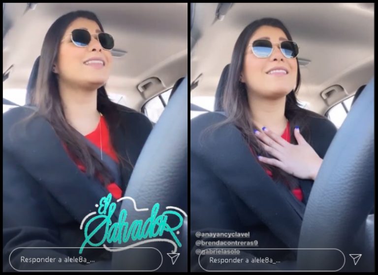 VIDEO: Alejandra Ochoa se pone sentimental al escuchar una canción que ...