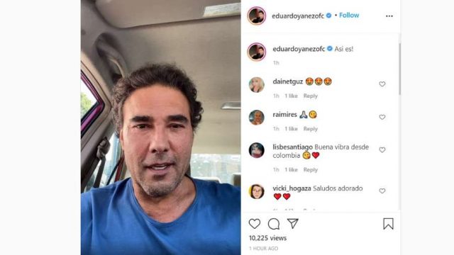 El actor Eduardo Yáñez desmiente un supuesto diagnóstico de cáncer ...