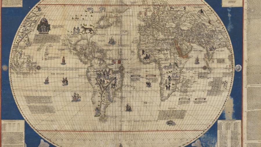 Rastros salvadoreños en un mapamundi de 1544 | Noticias de El Salvador ...