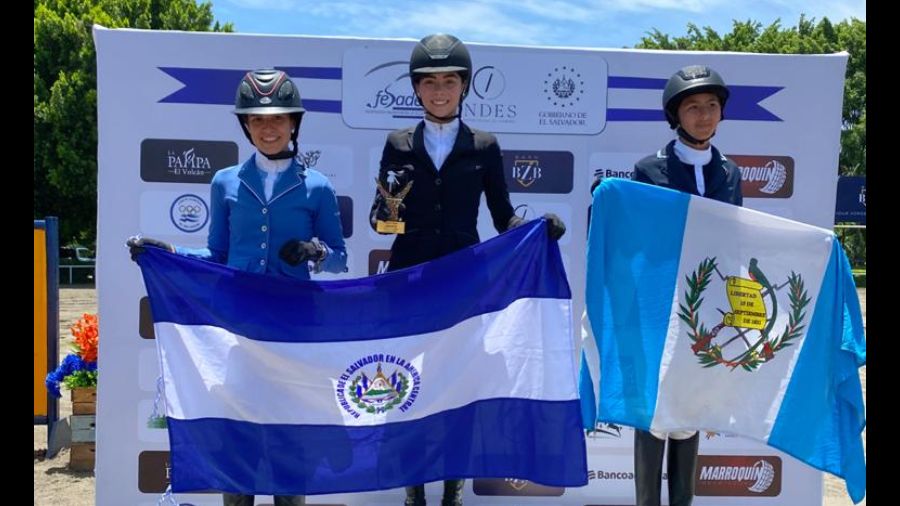 Ecuestre de lujo en San Andrés y triunfo de la salvadoreña Isabel ...