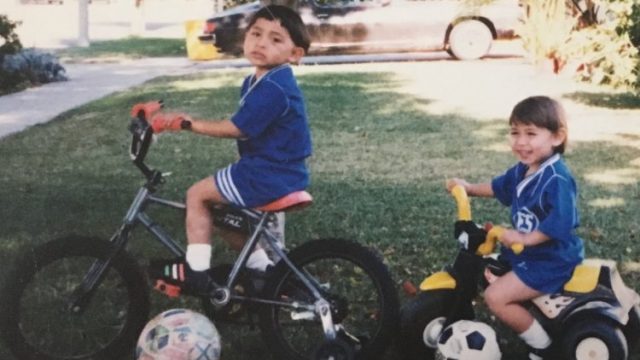 SELECTA: La tierna foto de los hermanos Álex y Cristian Roldán que ...