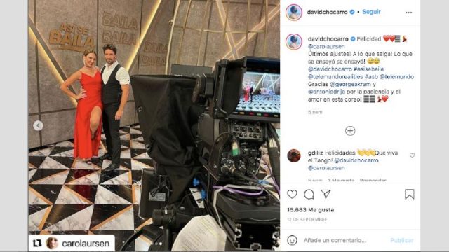 Adamari López causa discordia entre el actor David Chocarro y su esposa ...