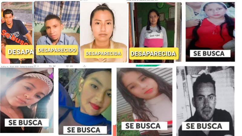 Fotos Estos Son Los Rostros Y Nombres De Las Personas Desaparecidas En