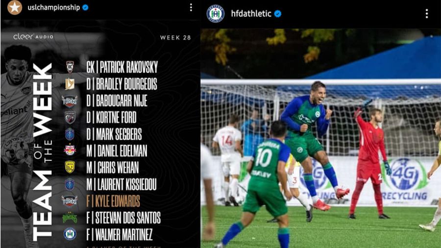 ¡Uno más! Walmer Martínez, otro salvadoreño en el once ideal de la USL ...