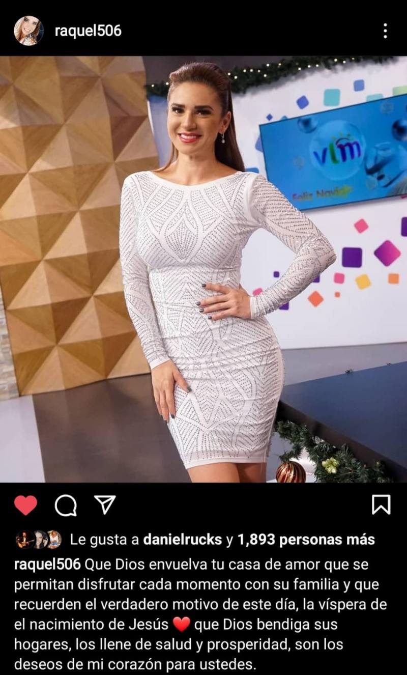 ¡Como una diosa! Así luce Raquel Vargas con su atuendo perfecto para conquistar en esta Navidad ...