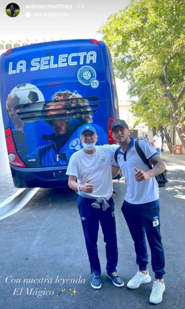 La foto inspiradora de Walmer Martínez antes de viajar con la Selecta ...