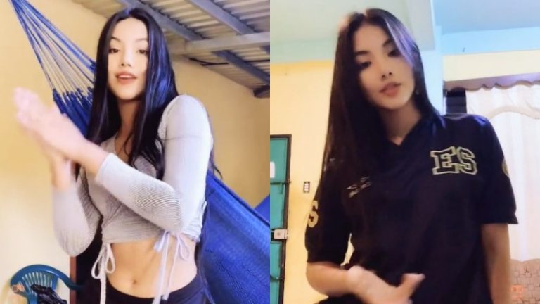 VIDEO: Cachiporrista salvadoreña alborota TikTok con su belleza - Noticias de El Salvador