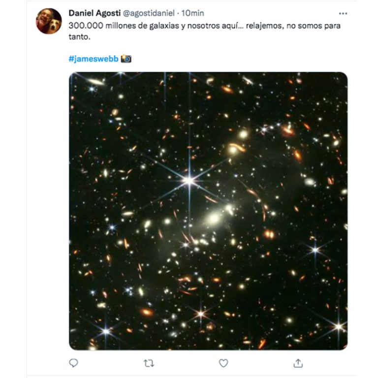 Los divertidos memes después que el telescopio Webb capta la imagen ...