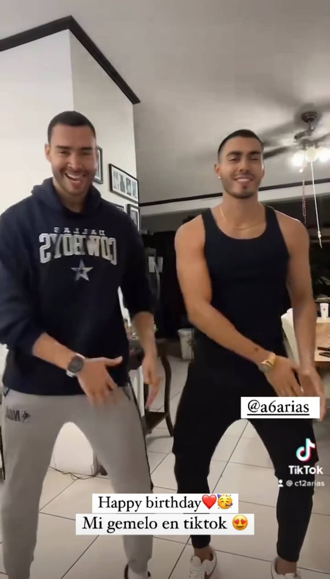 VIDEO. Los Arias la vuelven a hacer: baile de cumpleaños
