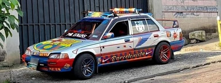 "Xavineta", el carro sensación del Barcelona en El Salvador - Noticias ...