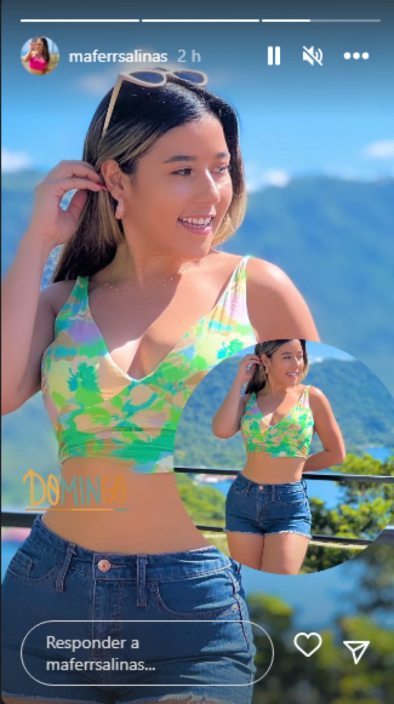 "Es mi lugar favorito": Mafer Salinas conquista la playa El Sunzal con su belleza - Noticias de ...