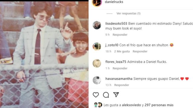 Daniel Rucks despierta pasiones en redes con foto de antaño - Noticias ...