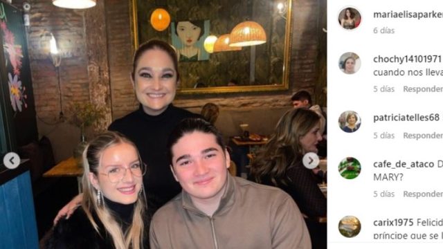 María Elisa Parker presume sus vacaciones en España