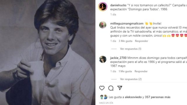 Daniel Rucks despierta pasiones: "Siempre... serás mi amor platónico ...