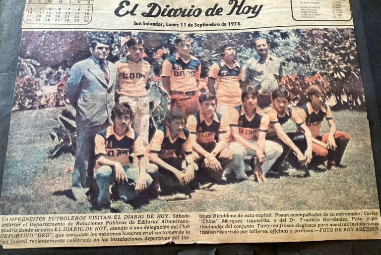 Club Deportivo Oro celebra ¡50 años de vida! - Noticias de El Salvador
