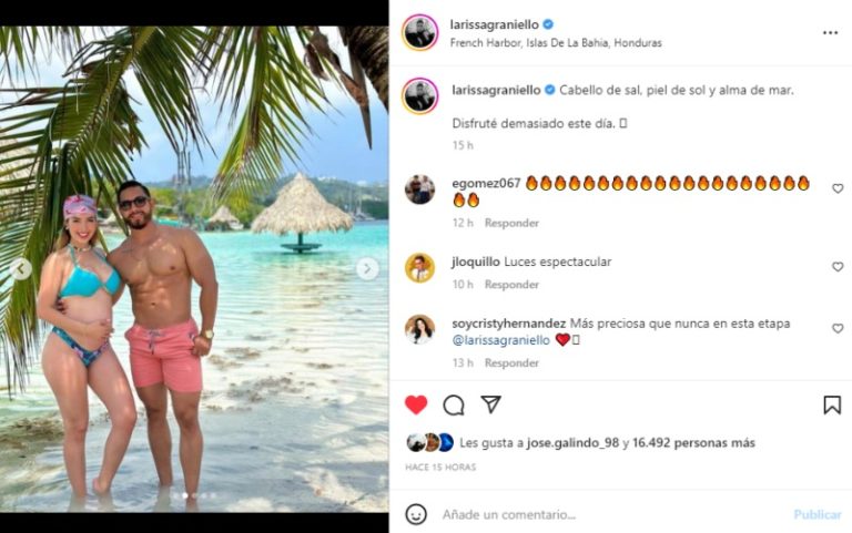 "Papitos ilusionados": Larissa Graniello y Hans Pinto enternecen las redes con romántico video ...