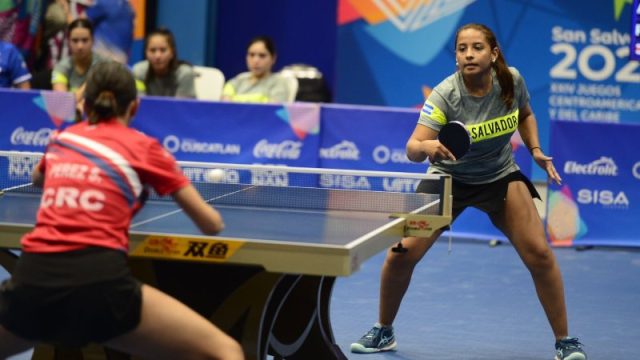 El Salvador avanzó a cuartos de final del tenis de mesa femenino ...