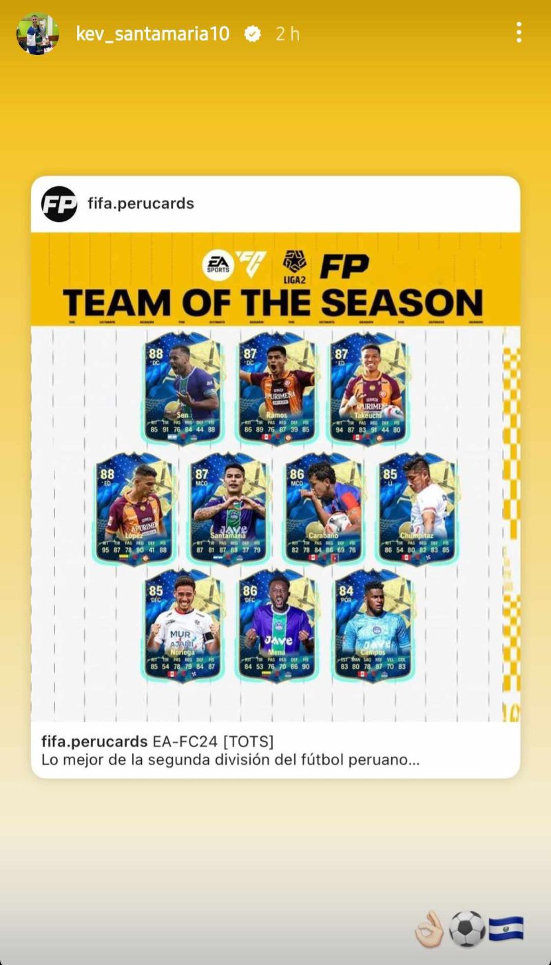 Kevin Santamaría, entre lo mejor de la temporada en Perú - Noticias de ...